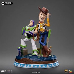 Soška Iron Studios Toy Story -  Buzz and Woody 20 cm