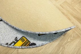 Koberec STAVBA kruh