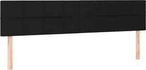 Box spring postel s matrací černá 120x190 cm textil 3269932