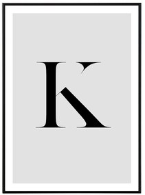 Letter K - 50x70 cm Obraz