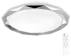 Polux | LED Stmívatelné stropní svítidlo GLOSSY 2xLED/72W/230V + DO | SA1356