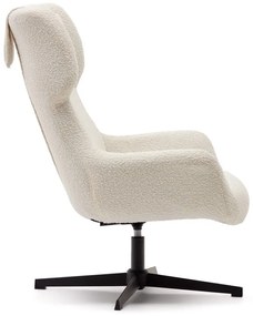Krémové křeslo Zalina – Kave Home