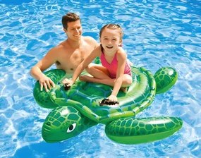 INTEX Nafukovací lehátko Želva 150x127 cm / Hračka do vody / PVC / od