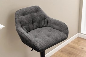 Barová židle BROOKE II šedá