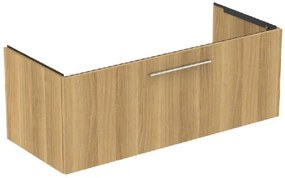 Ideal Standard i.Life B - Umyvadlová skříňka, 44x120x51 cm, 1 zásuvka, přírodní dub T5515NX