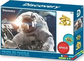 PRIME 3D Puzzle Astronaut zblízka / 100 dílků / 3D optický efekt / 31