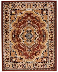 Kusový koberec PP Akay hnědý 160x220cm