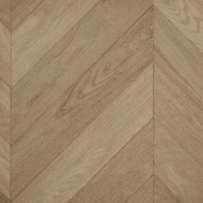 Gerflor, PVC podlaha - lino AladinTex Ultra 2346 Azay cream, na míru, šíře 4m, hnědá, filc, chodba / předsíň