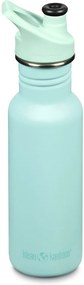 Nerezová lahev Klean Kanteen Classic Narrow 18oz (w/Sport Cap) - Pastel Turquoise 532 ml