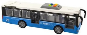 Autobus modrý na baterie