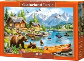 CASTORLAND Puzzle Medvědí jezero / 1000 dílků / 68 x 47 cm