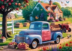 TREFL Puzzle Premium Plus Tea Time: Farmářovo auto / 500 dílků / 48 x