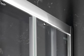 Gelco Gelco, SIGMA SIMPLY čtvercová sprchová zástěna 800x800 mm, rohový vstup, Brick sklo, GS2480GS2480