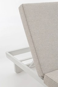 BIZZOTTO Dvoumístné zahradní lehátko INFINITY bílé 0663430