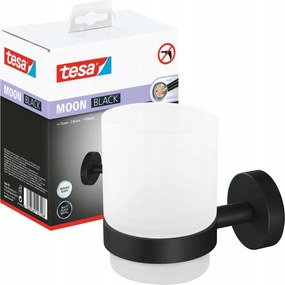 Tesa Moon Black Samolepicí držák na zubní kartáček do koupelny