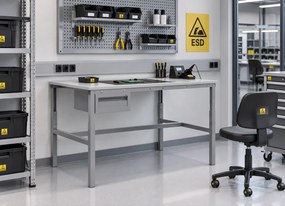 Enprag Antistatický výškově stavitelný stůl Enprag SPESD157_1