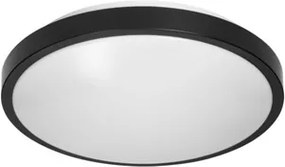Stropní svítidlo ORNO SELENE CL/2XE27-10/B, 2xE27, max. 2x60W IP54, průměr 30,5cm, černá