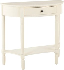 Bílý konzolový stolek z borovicového dřeva 33x81 cm Heritage – Premier Housewares