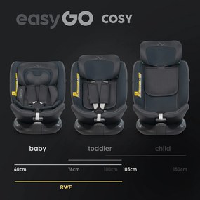 Autosedačka EasyGo Cosy Granito