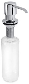 Bemeta Integrovaný dávkovač mýdla/saponátu, 300 ml, nerez/plast, lesk - 152109122