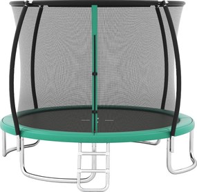 Costway Trampolína venkovní se žebříkem kulatá zahradní