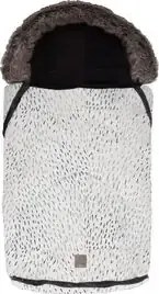 KikkaBoo Fusak zimní Trendy Memphis White