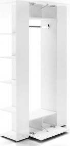 Casarredo - Komfort nábytek Předsíňová stěna MATS bílá/bílý lesk