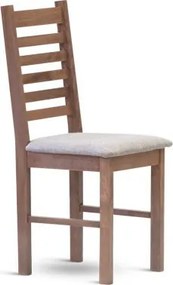 Stima Dřevěná jídelní židle NORA 26 | Sedák: sorel arancio 67,Odstín: dub vintage