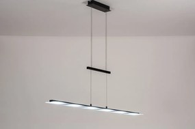 Závěsné designové LED svítidlo Collio Black