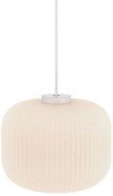 Závěsný lustr z opálového skla Milford pro žárovku E27 ø30cm  - Nordlux
