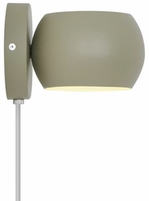 Nástěnné světlo Nordlux Belir (olivově zelená) kov, plast IP20 2312201023