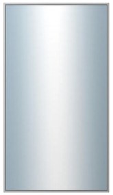 DANTIK - Zarámované zrcadlo - rozměr s rámem cca 50x90 cm z lišty Hliník šedá | P269-006 (7269006)