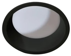 LED svítidlo Aida R16W do sádrokartonu černá