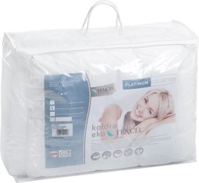 PAPLON PLATINUM 200X220 CM BÍLÁ