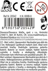 MaDe Meč se světlem a zvukem / 7 barev / od 3 let