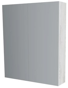 Mereo Mereo, Koupelnová skříňka zrcadlová 80 cm, galerka, 2 x dvířka, Multidecor, CN798G82WLP1