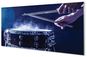 akrylový obraz bicí hole 120x60 cm