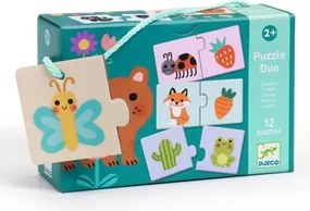 DJECO Puzzle Barvy / Skládačka / 12x2 dílků