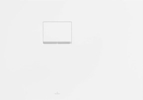 Villeroy & Boch Squaro Infinity - Sprchová vanička, 100x70 cm, Stone White UDQ1070SQI2LV-RW