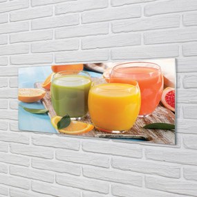 akrylový obraz Koktejly barevných skel 120x60 cm