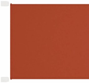 Vertikální markýza terakotová 100 x 1 200 cm oxfordská látka - Default Title