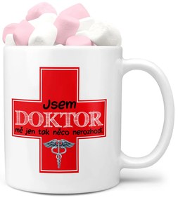 Hrnek Jsem doktor (Náplň hrníčku: Marshmallow)