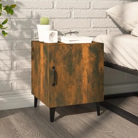 vidaXL Noční stolek kompozitní dřevo [812066] Barva: kouřový dub