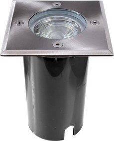 IMPR 730475 Deko-Light zemní svítidlo Aton hranaté 220V GU10 7W stříbrné - DEKOLIGHT