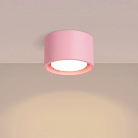 Sollux Lighting Stropní svítidlo MODO 1 růžové GX53
