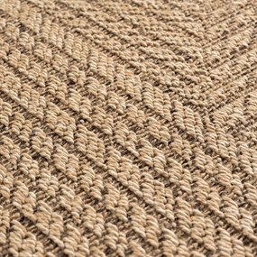 Ayyildiz, Běhoun Timber 1404 beige - na ven i na doma, 80x250, béžová, chodba / předsíň