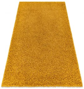 Kusový koberec jednobarevný SOFFI shaggy 5cm žlutý Rozměr: 160x220 cm