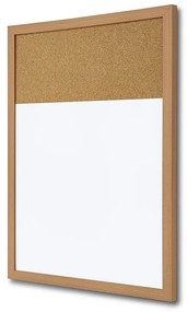 Combi Board whiteboard / korek 45 × 60 cm, bílá