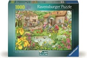 Ravensburger Puzzle: Farmářská kavárna v údolí / 1000 dílků / od 14 le