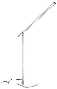 LED stolní lampa Marek, stmívatelná, bílá